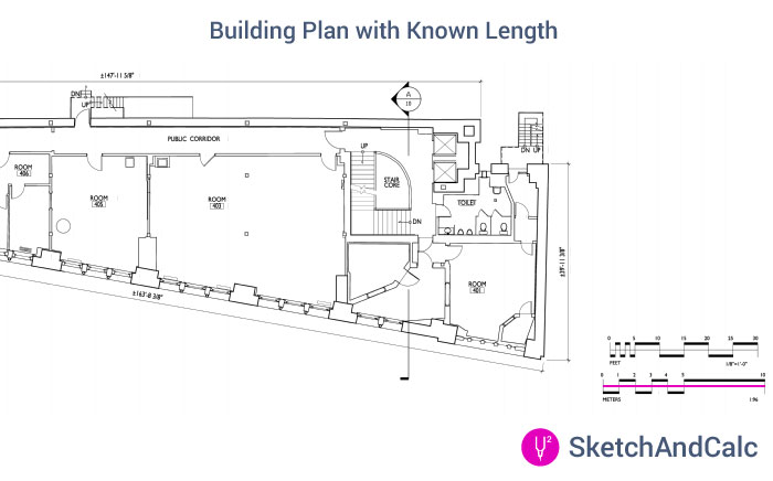 Area of Irregular Shapes • Scale • Draw • Results | SketchAndCalc